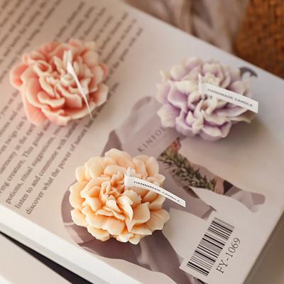China Handmade home decoration carnation scented candles in bulk citta scented candles for sale