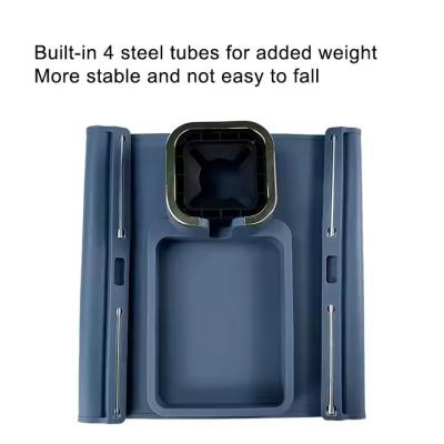 China Anti slip stain resistant couch armrest tray table portable custom custom silicone couch cup holder for sale