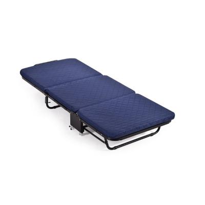 China China Factory directly Portable furniture price of folding metal single bed for sale