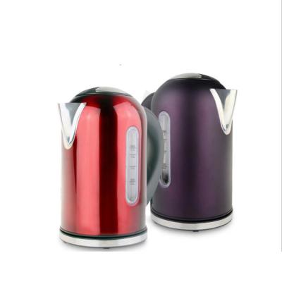 China Factory wholesale portable food grade red electric kettle thermostat for sale