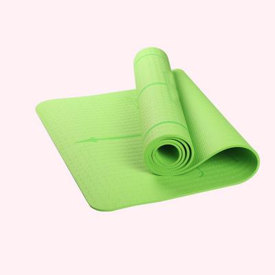 China Hot sale posture line thick folding yoga mat material manufacturer thailand for sale