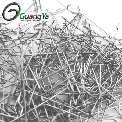 China Low carbon glued steel fiber with high tensile strength of >1100MPa for sale