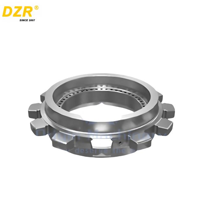 35MnB Material Undercarriage Track Sprocket for CAT 6040 - Front View