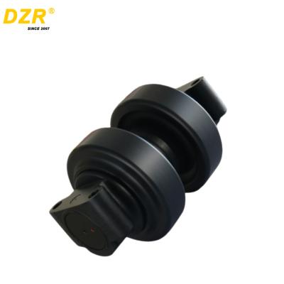 China Black Smooth Heavy Duty Track Roller Bolt Undercarriage Track Rollers for sale