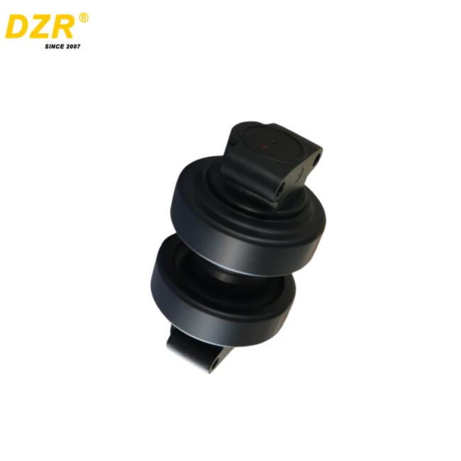 Black Oxide PC3000 Excavator Track Roller - Front View