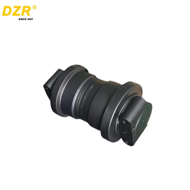 Double flange track roller for Caterpillar excavator - side view