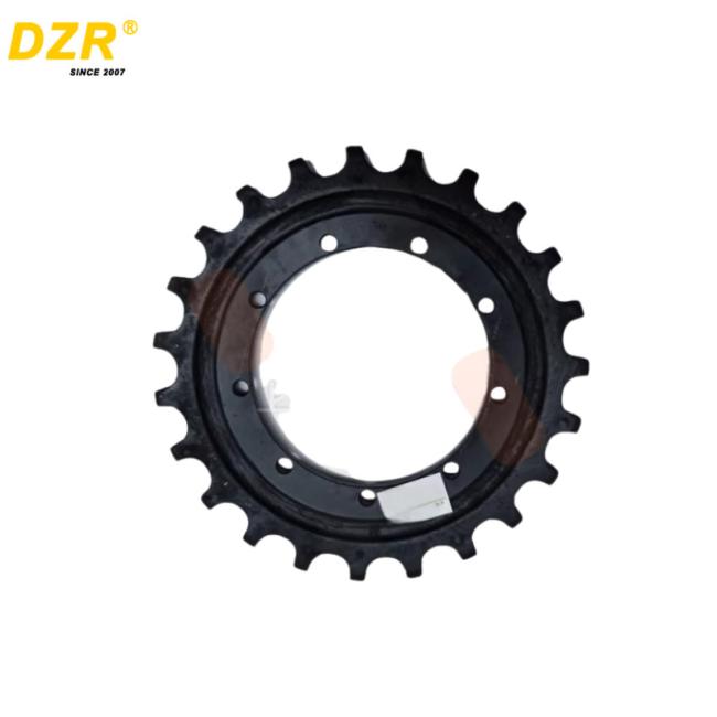 Carbon steel sprocket for Liebherr R9250 excavator - front view