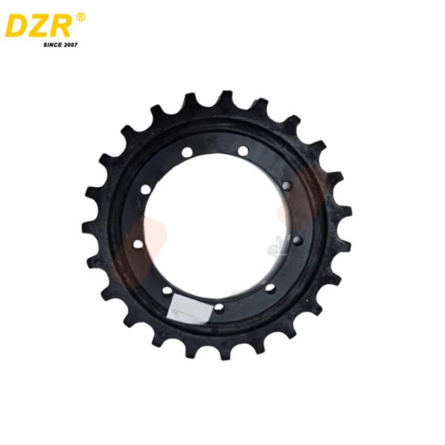 Carbon steel sprocket for Liebherr R9250 excavator - side view
