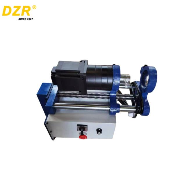 Portable line boring machine front view