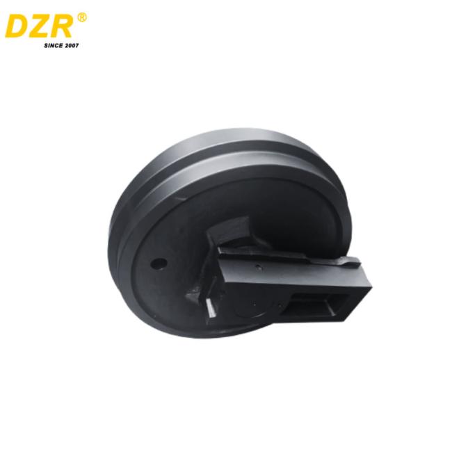 High Load Capacity Front Idler Wheel for Caterpillar Excavator - front view