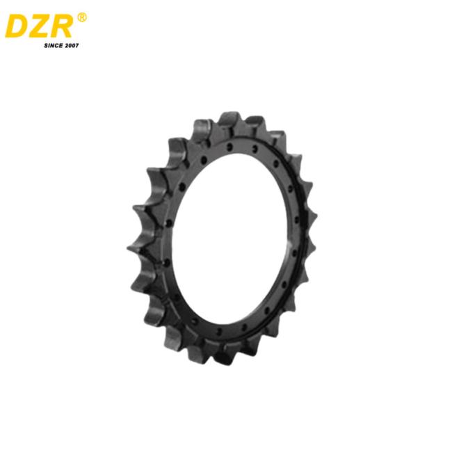 Cat365c 141-9655 Sprocket Segment front view showing durable alloy steel construction