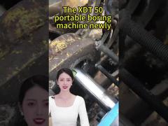 Multi Function Portable Line Boring Machine Automatic 55-160mm For Undercarriage Parts