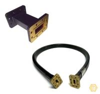 China Antenna Elliptical Waveguide Microwave Accessories 1.0m 2.0m Custom Length for sale