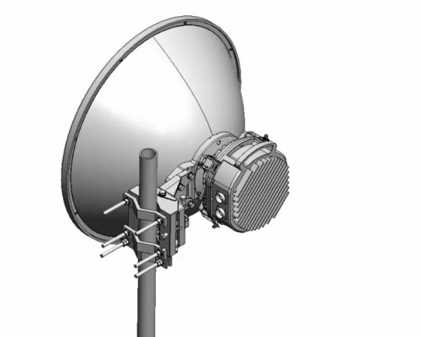 Quality 2.4m/8ft High XPD Dual Polarized Microwave Parabolic Antenna 5 Ghz for sale