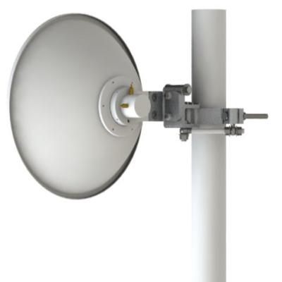 China 30 Dbi 5g Parabolic Antenna 0.6m / 2ft Class3 Dual Polarized Antenna for sale