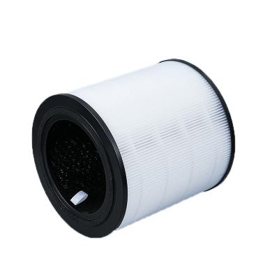 China Cylindrical Hepa Air Filter Activated Carbon 2000 4000 6000 indoor for sale