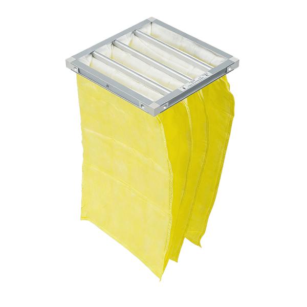 Quality Customized Air Pocket Hepa Filter Bags 24x24 For Pollen Dust Mite for sale