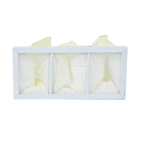 Quality Custom HEPA Pocket Air Filter Bags 24x24x22 For Industrial Air Purification for sale