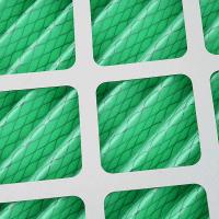 China Primary Effciency Paper Frame Folded Panel HVAC Filter Pleated Pre Filter Dust Filter for sale