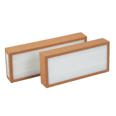 China Customized Size HEPA Filter with High Adsorption Power and Low Initial Differential Pressure for Air Purification for sale