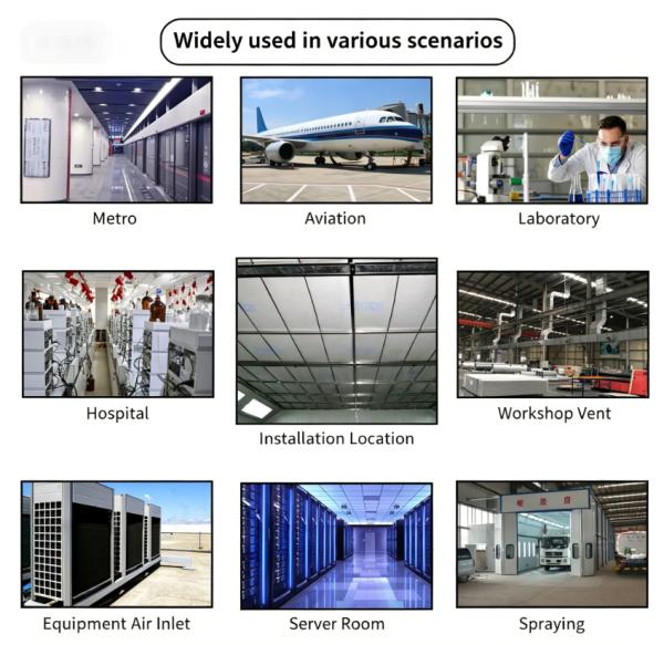 Quality F5 Spray Booth Ceiling Filter Media Polyester Fiber Roof Filter for Paint Booth for sale