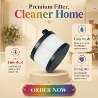 China Customized Cylindrical High Permeability Eco-Friendly Pleated Hepa Filter for Levoit Vortex IQ 40-RF for sale