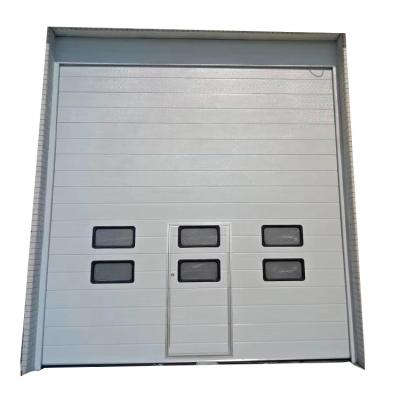 China Powder Coated Heavy-Duty Automatic/Manual Doors with Insulation for sale