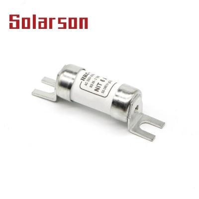 China 690V Slotted wedge JHU JPU JSU HRC fuse link 76mm 82mm 92mm100A,125A,160A for sale