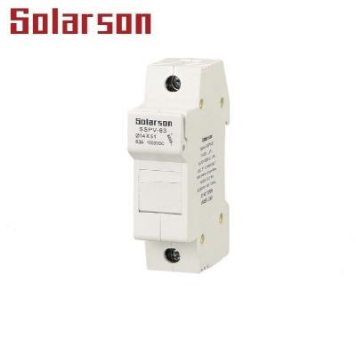 China CE ISO CCC 14X51mm 1000V Solar DC Fuse gPV with high capacity 15A,16A,20A,25A,30A,32A,35A,40A,50A,63A for sale