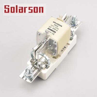China CE ISO CCC  HRC NH2 fuse link 500V 63A~200A, 250A, 315A, 355A, 400A for sale