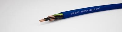 China Ex - Zones Flexible Signal Cable With Blue Coloured Pvc Sheath for sale
