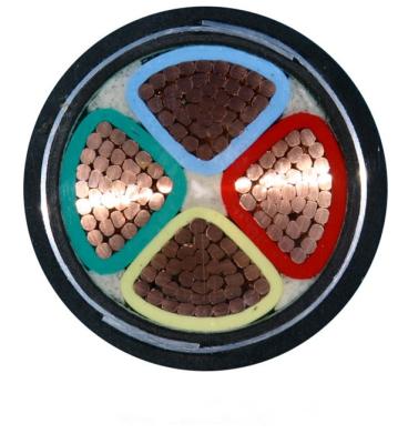China 50mm2 Underground Electrical Xlpe / Sta / Pvc Armoured Power Cable 4 Core for sale