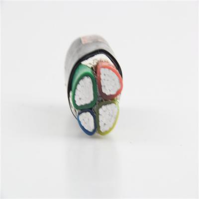 China 0.6-1kv Yjlv Al / Xlpe / Pvc Armored And Unarmored Cable 4 Cores 4x16mm2 4x25mm2 4x35mm2 for sale