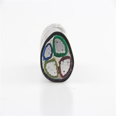 China Copper Steel Wire Armoured Pvc Insulation Wire , 4 Core Electrical Power Cable for sale