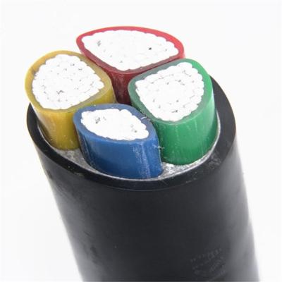 China 0.6-1KV YJV AL/XLPE/PVC un-armoured cable 4 core Power Cable 16mm 25mm 35mm for sale