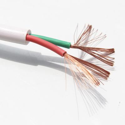 China RVVB 0.75mm2 2-3cores 300/500V pure copper electric cable for sale