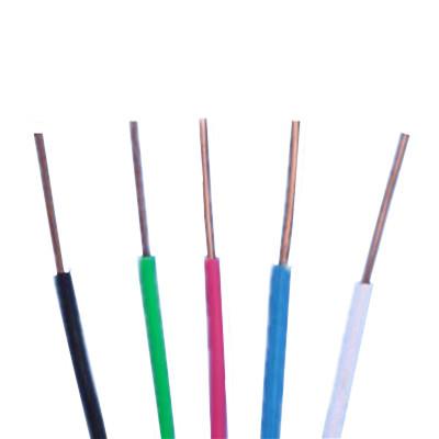 China 0.75mm2 1.5mm2 2mm2 Flexible Building Wire , Pure Copper H05v-u 300/500v Building Electrical Wire for sale