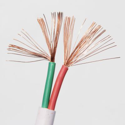 China 0.75mm2 single core cable 300/500V 2-3cores electric cable pure copper RVVB for sale