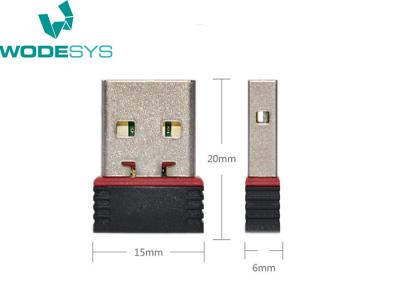 China Mediatek MT7601 Chipset USB Wireless WIFI Network Adapter For Satellite 150Mbps Transmission Rate for sale