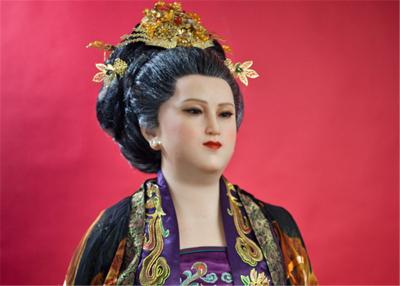 China Figura de cera humana de la escultura de tamaño natural de la mujer para el coleccionable del arte o la decoración casera en venta