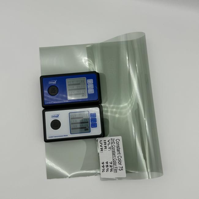 Close-up view of NASIDO Constant Color 75 film texture