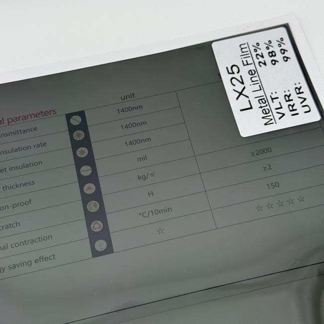 NASIDO LX25 film packaging