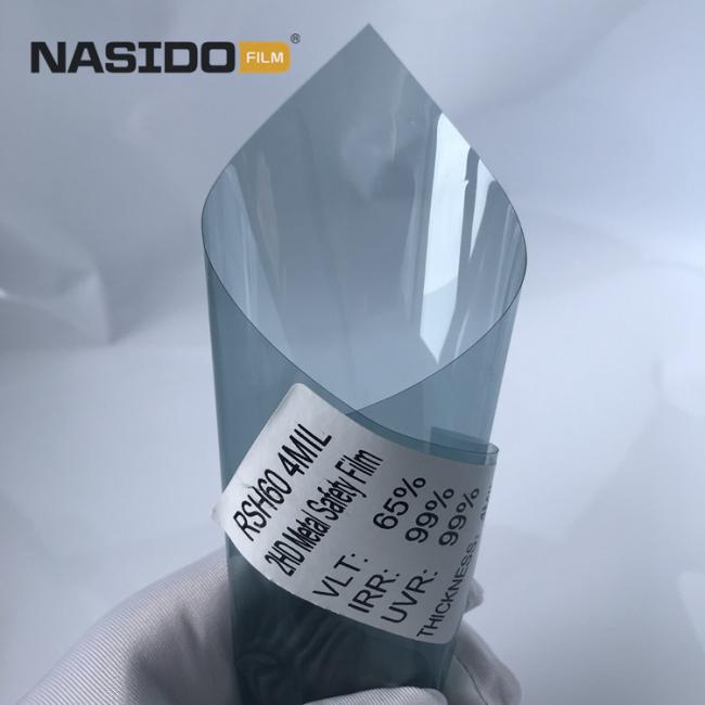 Close-up of NASIDO ceramic safety film texture