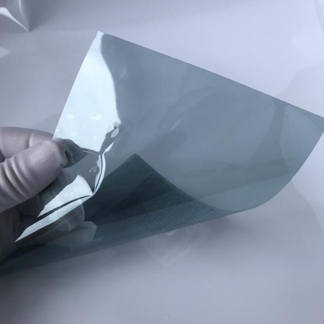 Comparison of car windows with and without NASIDO film