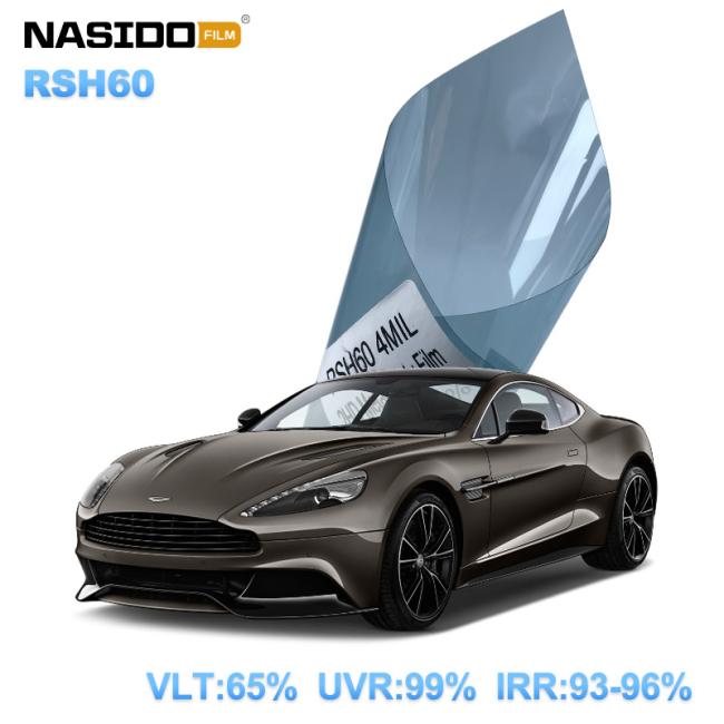 NASIDO RSH60 windshield film application on car