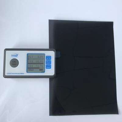 China Heat Resistance Automotive Window Tint Smoke Black 05 5%VLT Corrosion Protection for sale