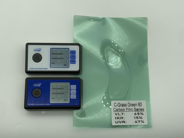 Quality Energy Efficient Carbon Film Tint C-Grass Green 60 98%UVR High Strength for sale