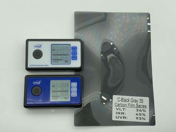 Quality Anti Heat Gray Car Window Tint Film Environmentally Friendly Carbon Tint Roll for sale