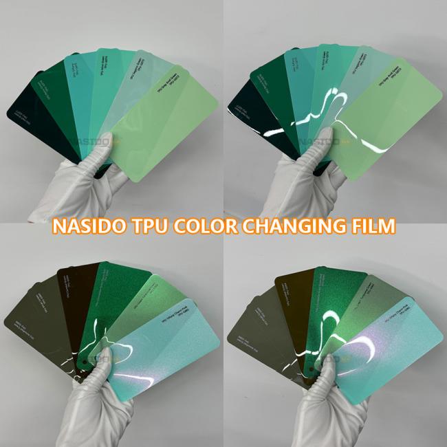 Close-up of Green Series TPU film surface detail