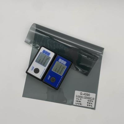 Cina G-4590 Pellicola Nano Ceramica per Vetri Auto Protezione Anti-UV Blu Chiaro Rifiuto Calore in vendita